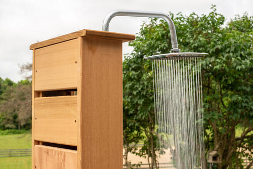 Outdoor Barrel Shower | Leisurecraft Europe