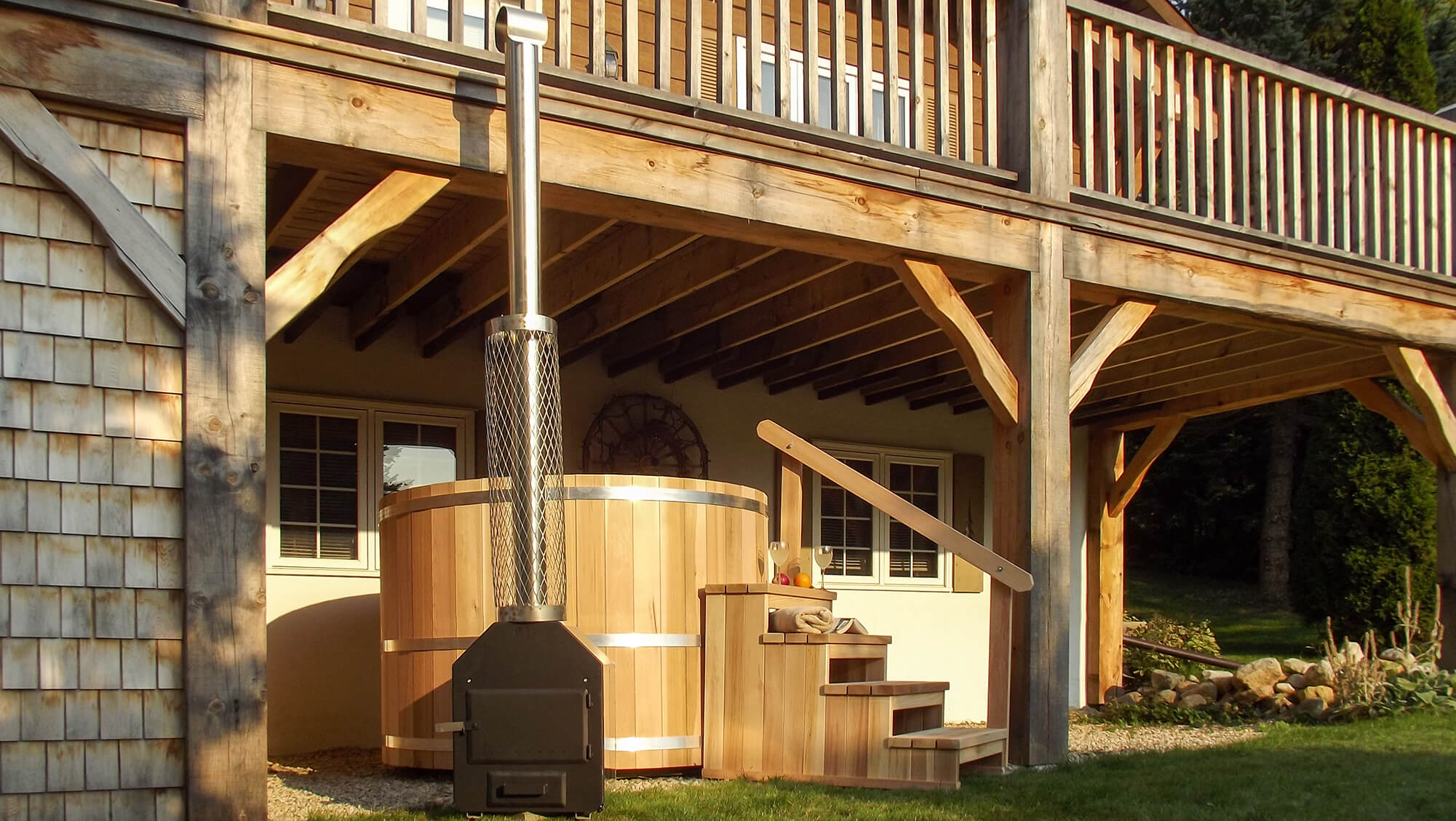 The Original Red Cedar Hot Tub | Leisurecraft Europe